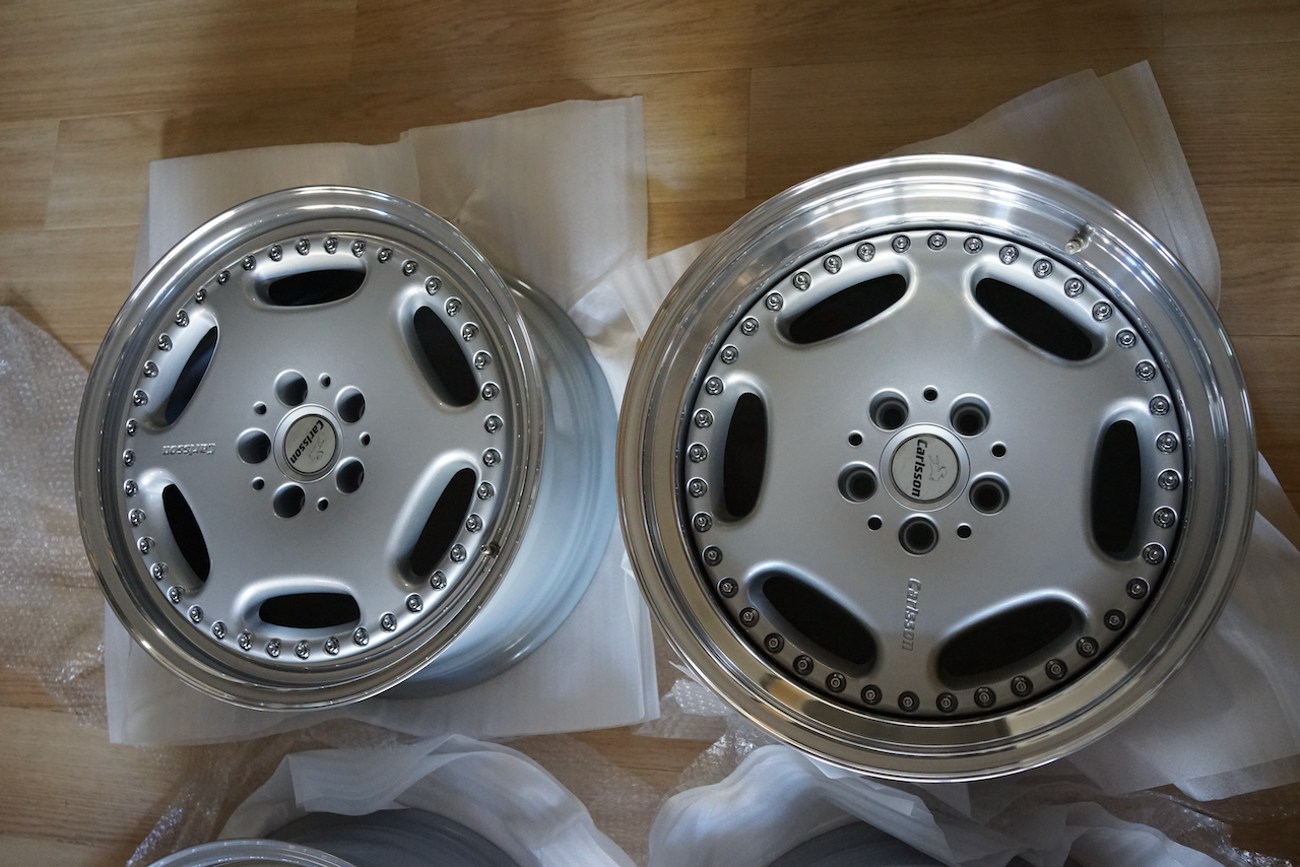 3-Piece 18" Carlsson 3/6 Wheels by O.Z. Racing For Sale | The MB Market