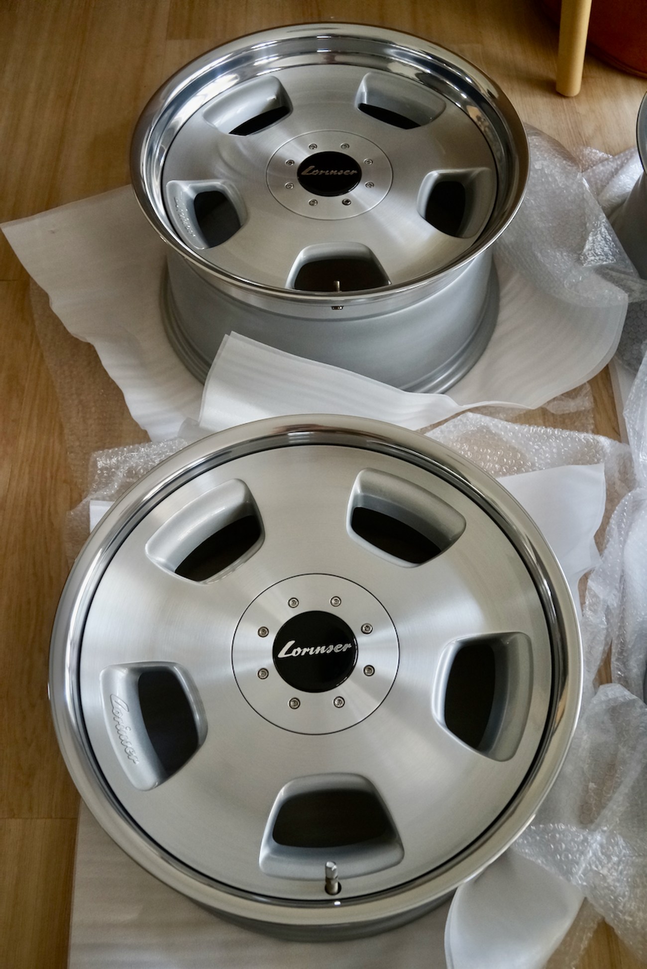 Staggered 19" Lorinser RSK-3 Wheels by Ronal For Sale | The MB Market