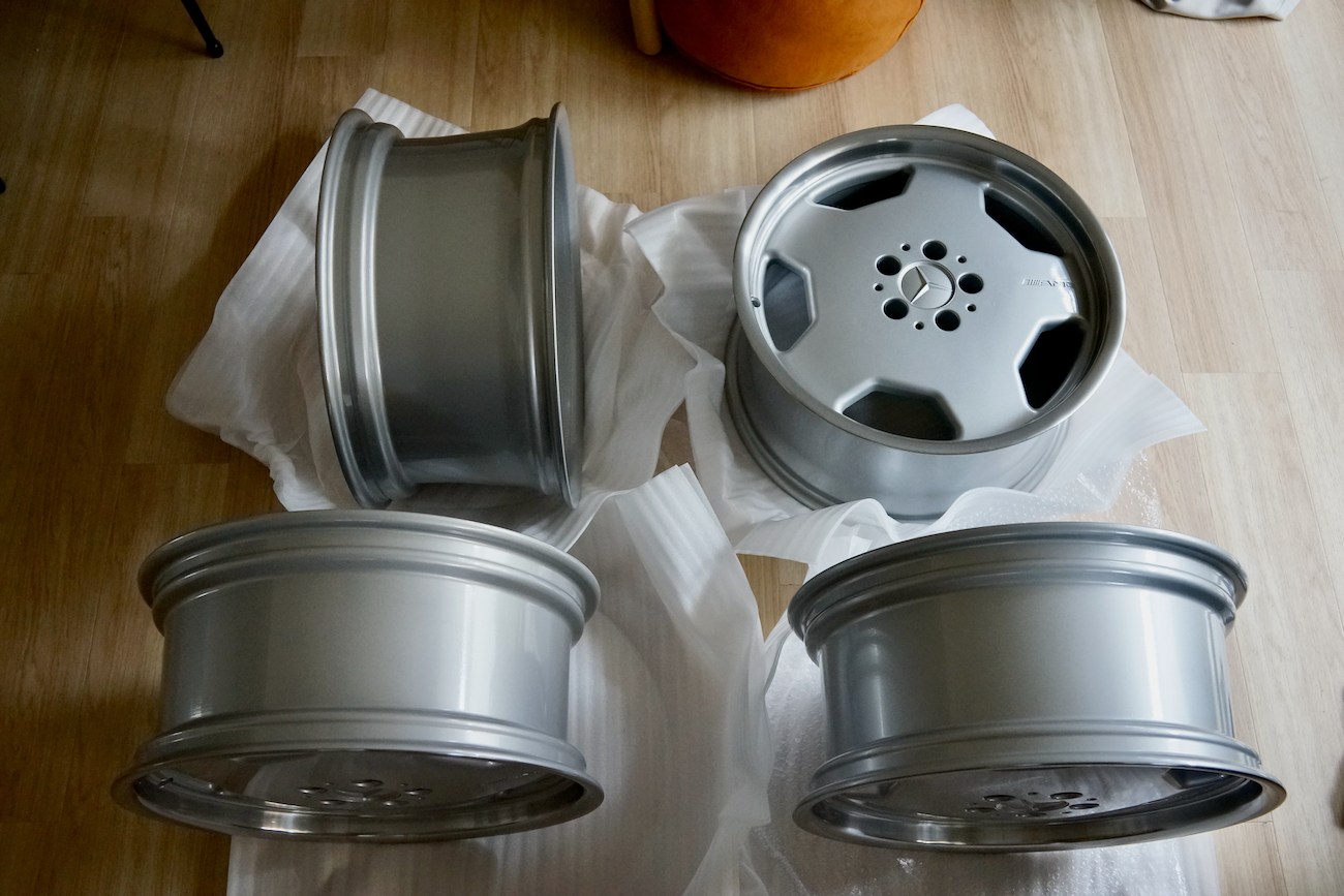 Staggered 18" AMG Aero II Monoblock Wheels For Sale | The MB Market