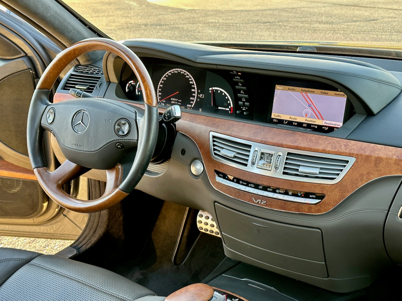 One-Owner 2007 Mercedes-Benz S65 AMG Designo Graphite Edition For Sale ...