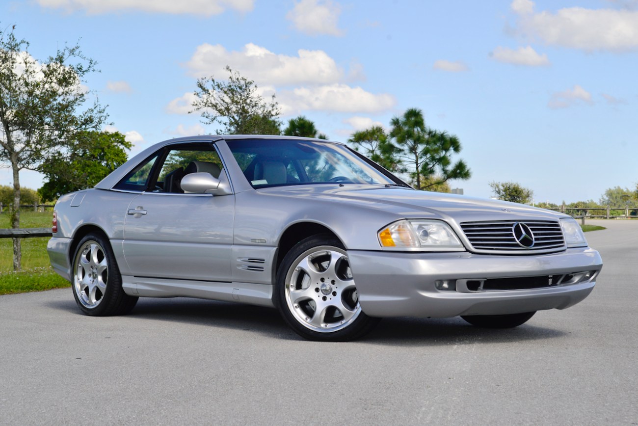 25k-Mile 2002 Mercedes-Benz SL500 Silver Arrow For Sale | The MB Market