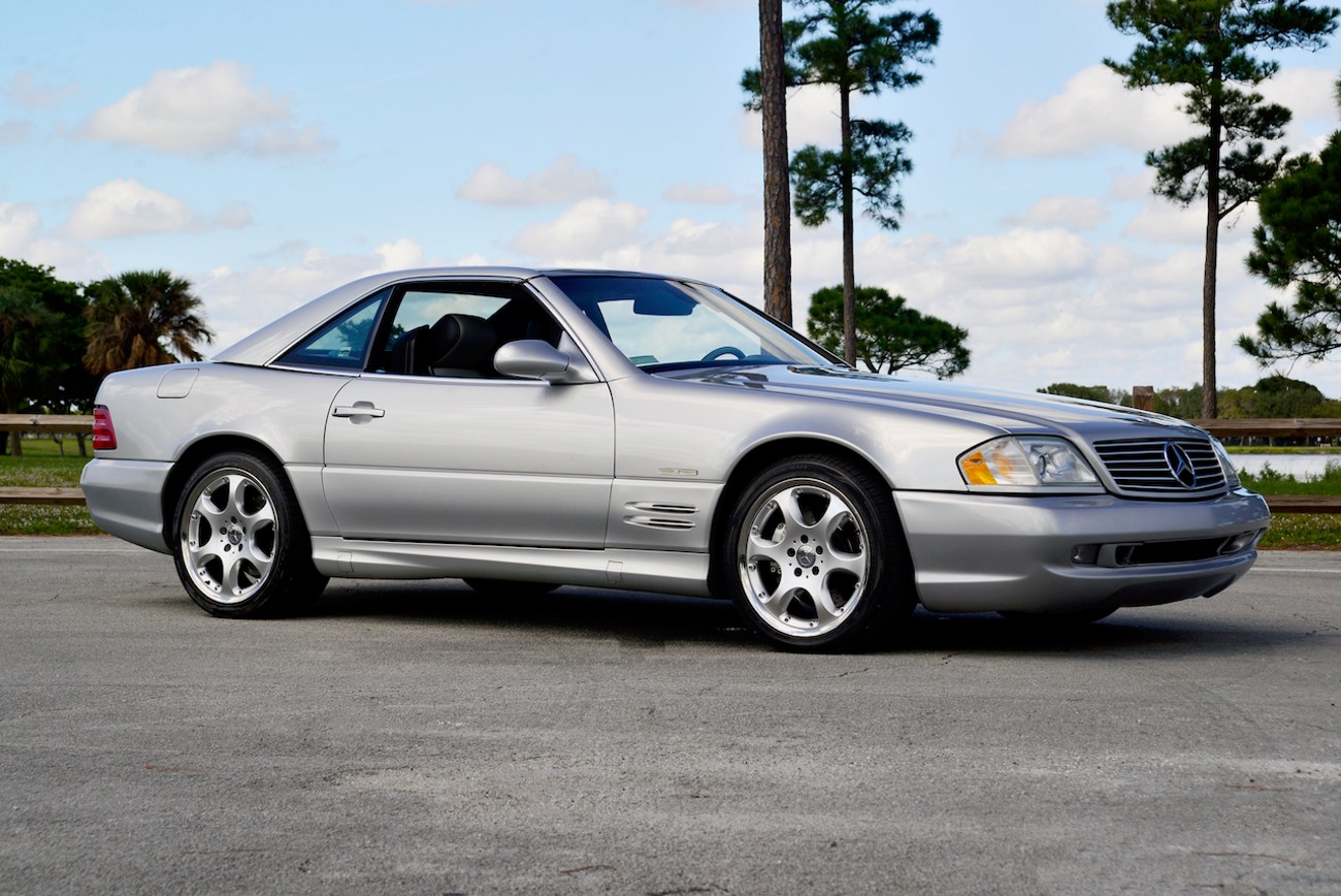 25k-Mile 2002 Mercedes-Benz SL500 Silver Arrow For Sale | The MB Market