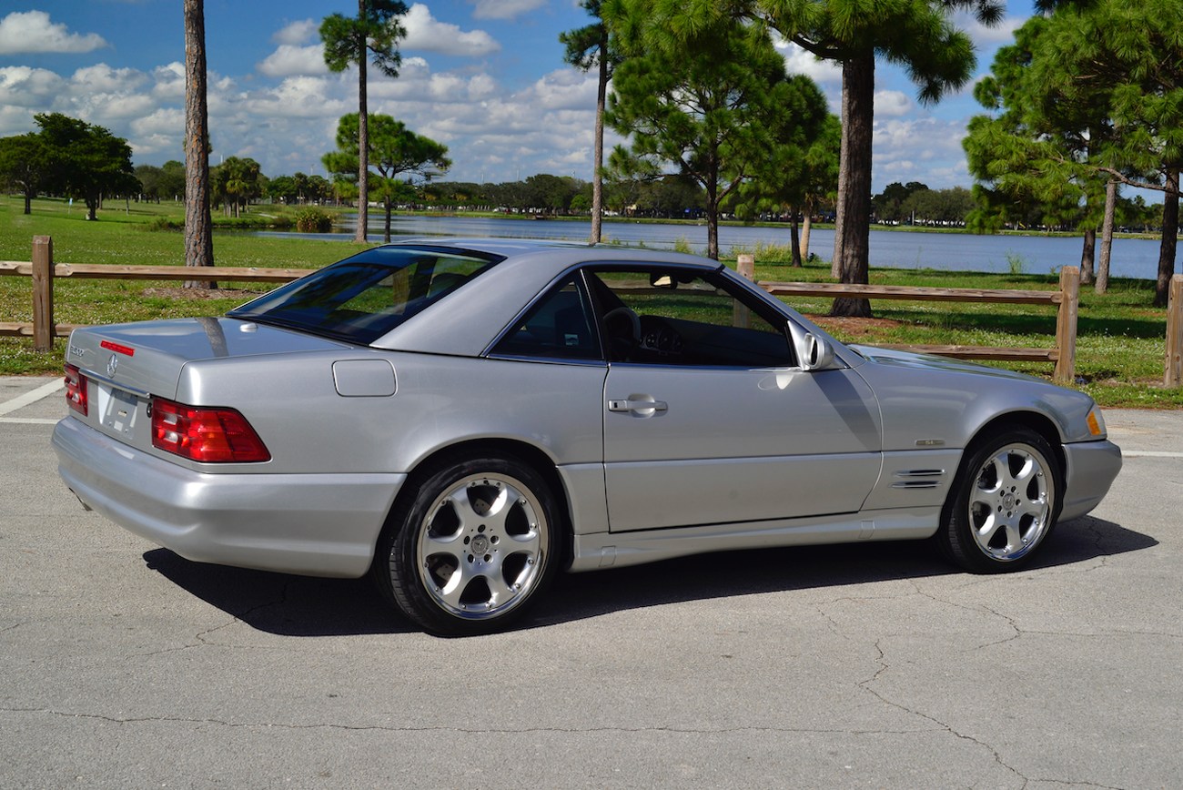 25k-Mile 2002 Mercedes-Benz SL500 Silver Arrow For Sale | The MB Market
