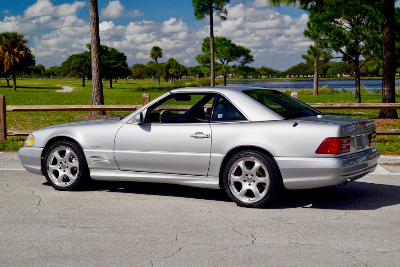 25k-Mile 2002 Mercedes-Benz SL500 Silver Arrow For Sale | The MB Market