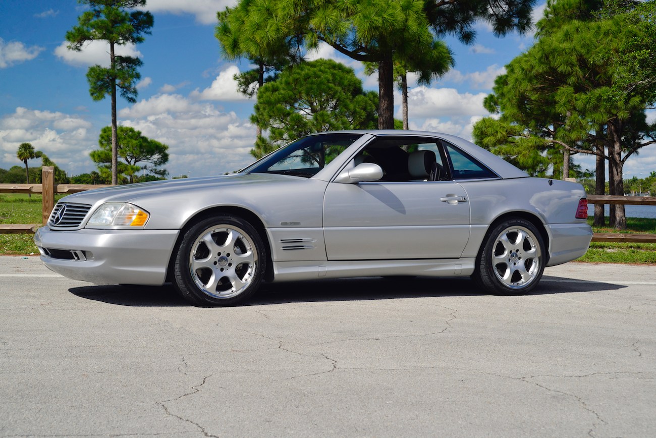 25k-Mile 2002 Mercedes-Benz SL500 Silver Arrow For Sale | The MB Market