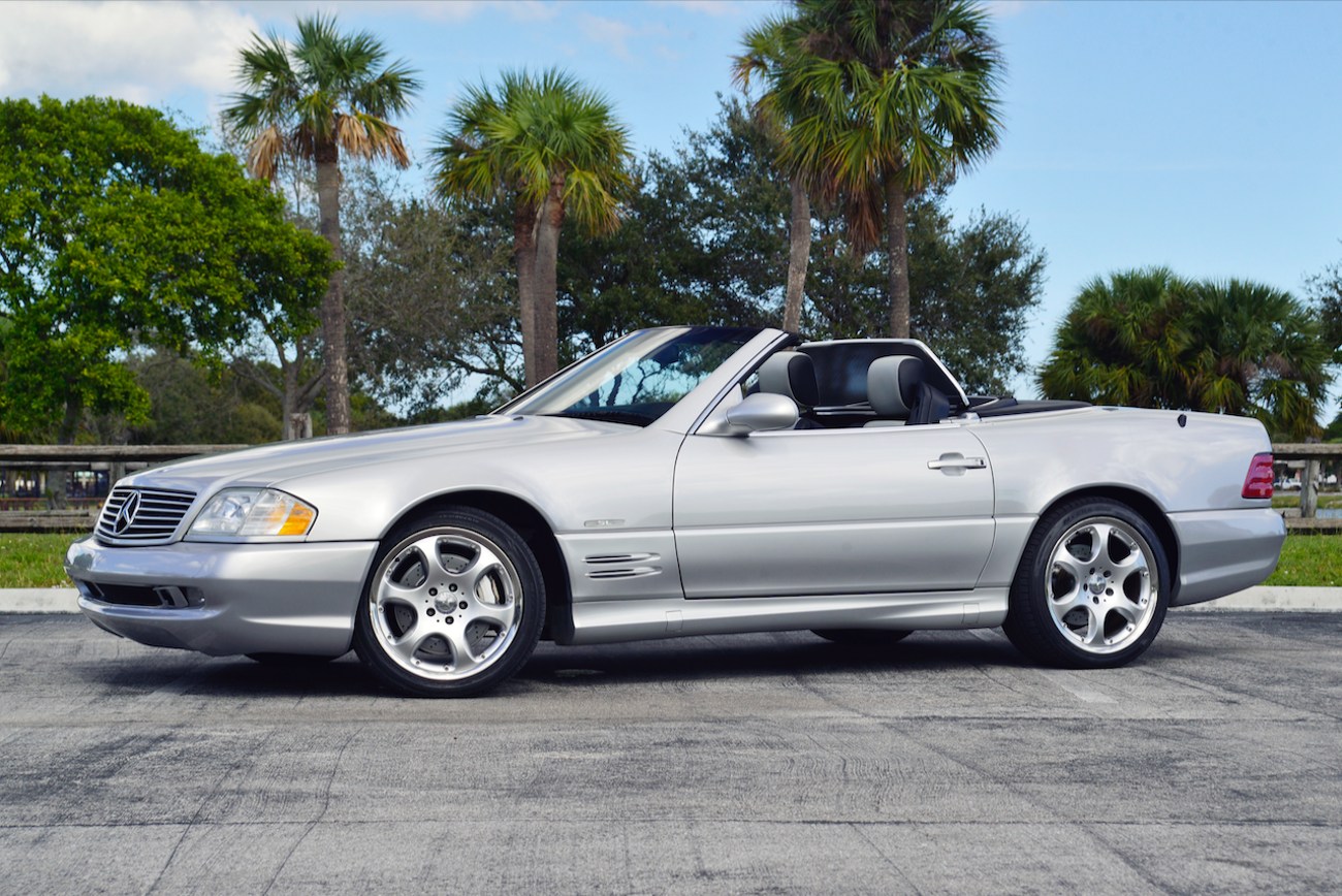 25k-Mile 2002 Mercedes-Benz SL500 Silver Arrow For Sale | The MB Market