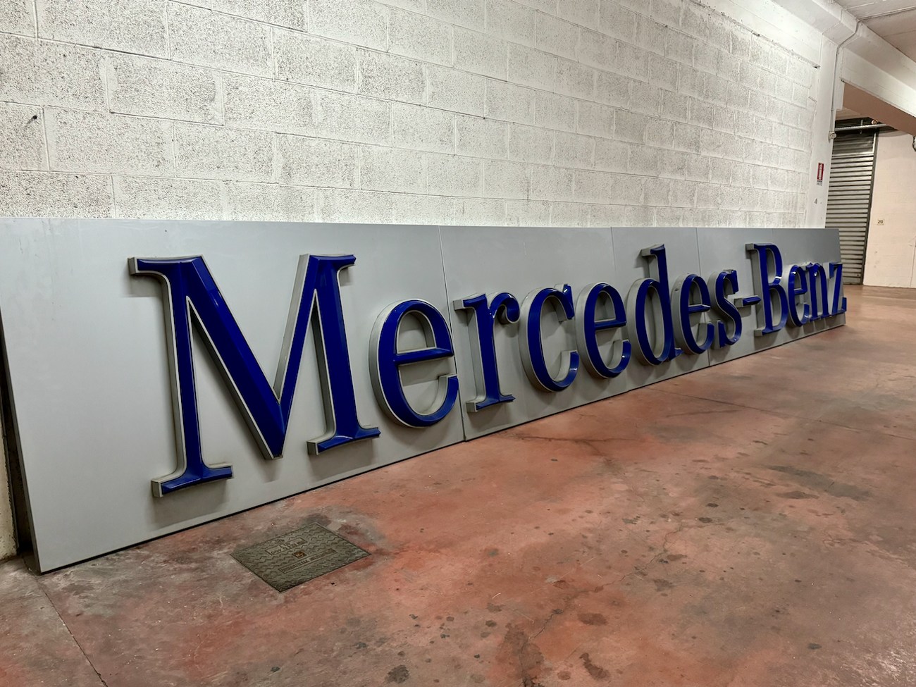 32ft x 3.5ft Original Mercedes-Benz Dealership Sign For Sale | The MB ...