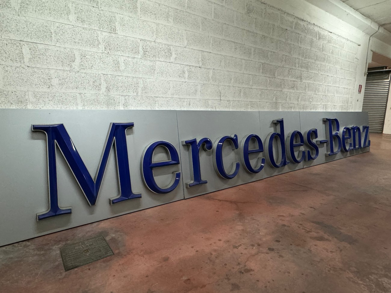 32ft x 3.5ft Original Mercedes-Benz Dealership Sign For Sale | The MB ...
