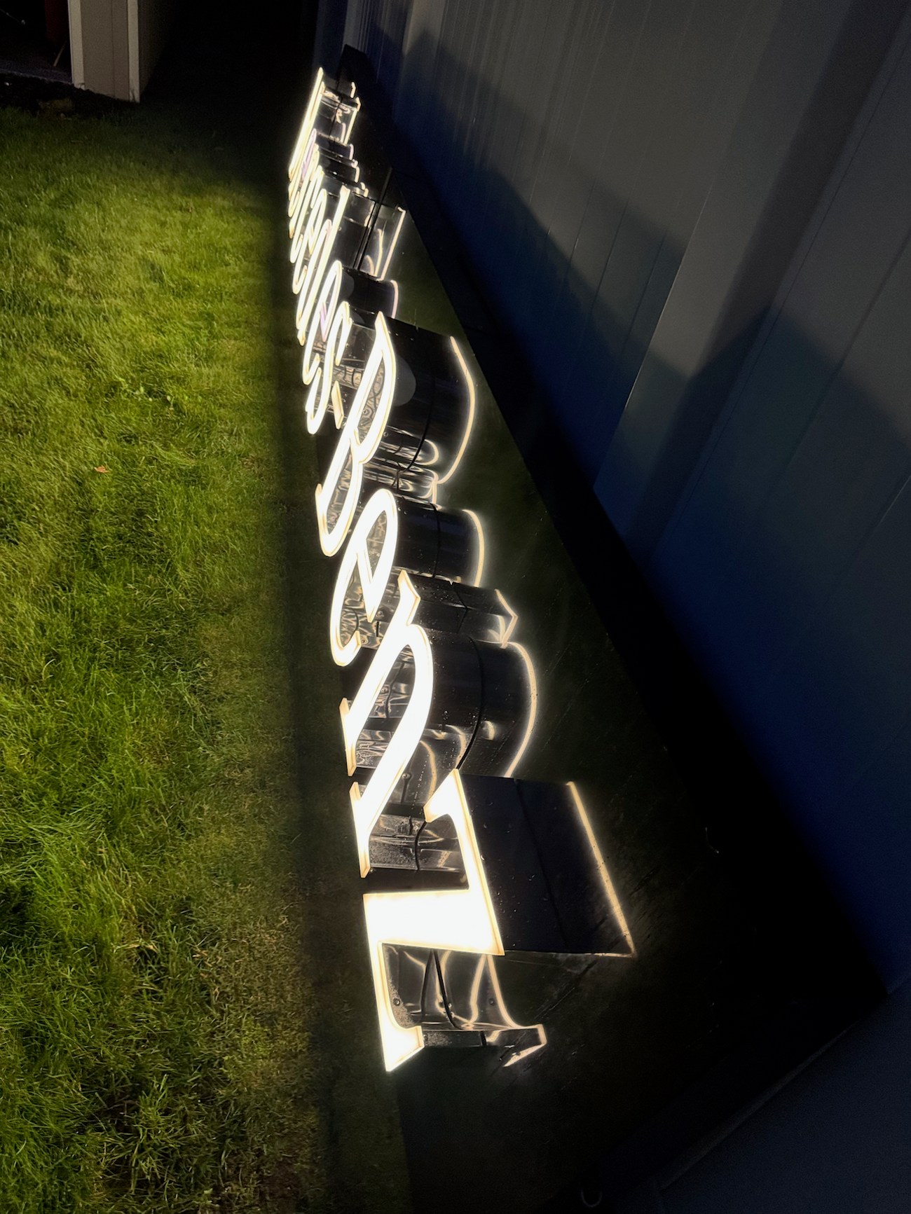 Original 15ft Mercedes-Benz Dealership Sign For Sale | The MB Market