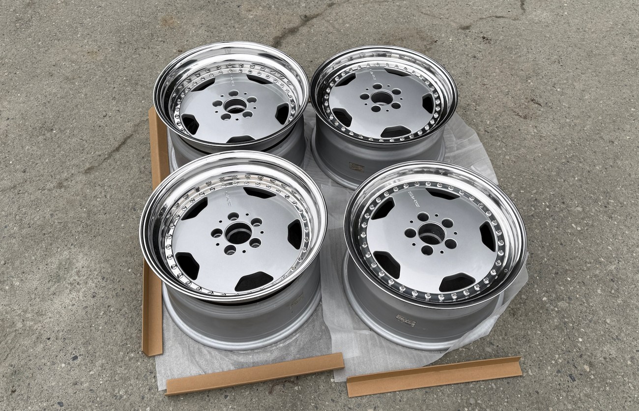 Staggered 3-piece 17" AMG Aero III Wheels by O.Z. Racing For Sale | The ...