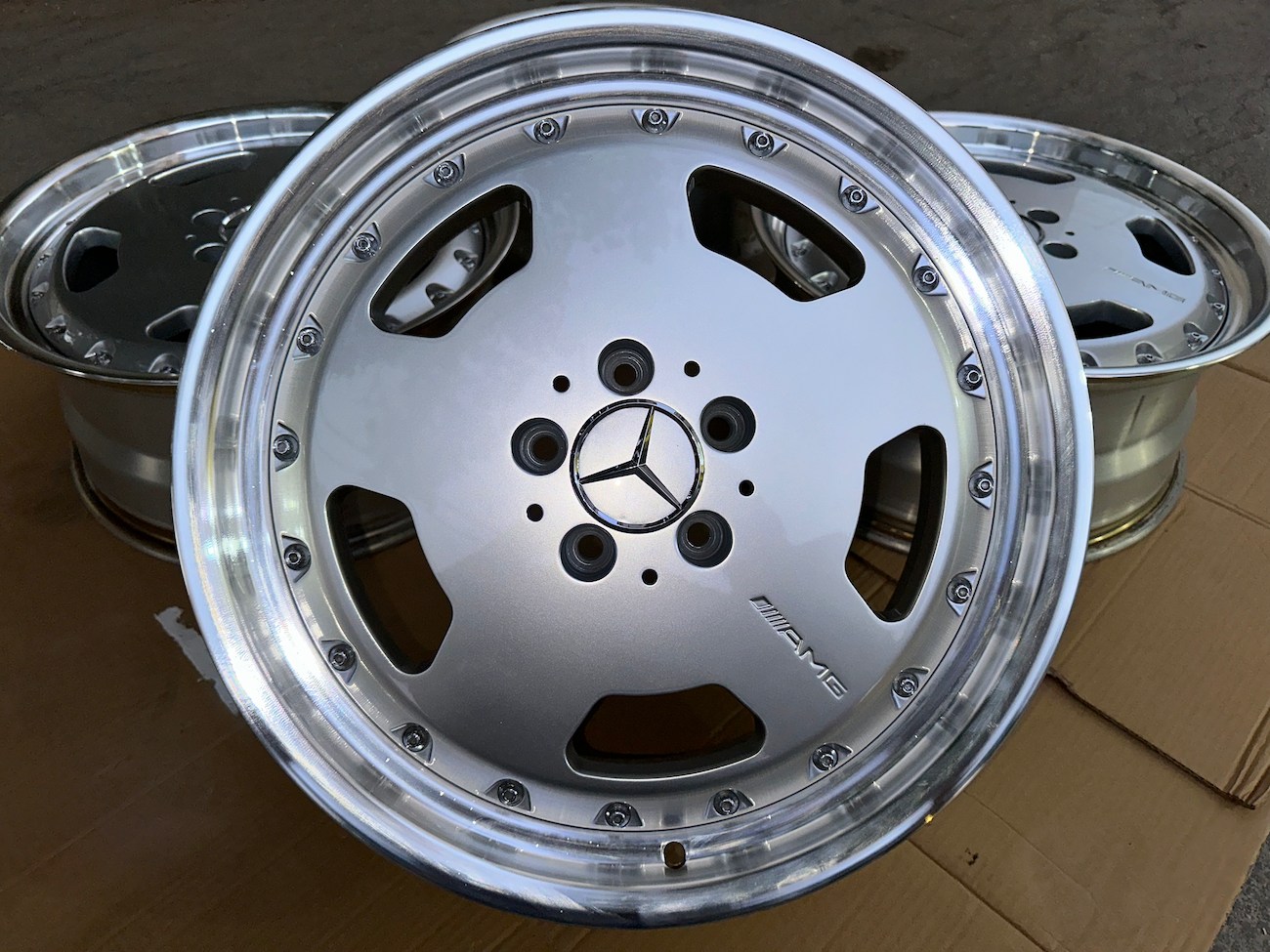 2-Piece 18" Aero II AMG Monoblock Wheels by BBS For Sale | The MB Market