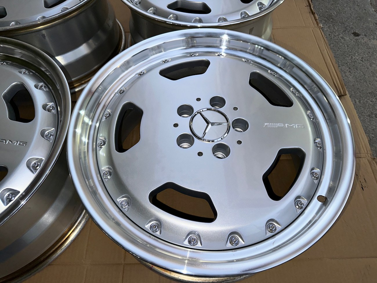 2-Piece 18" Aero II AMG Monoblock Wheels by BBS For Sale | The MB Market