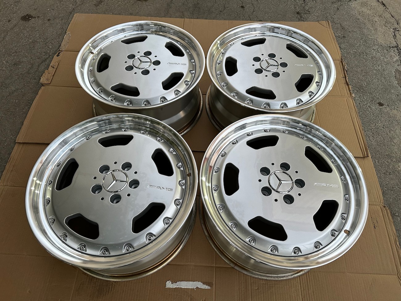 2-Piece 18" Aero II AMG Monoblock Wheels by BBS For Sale | The MB Market