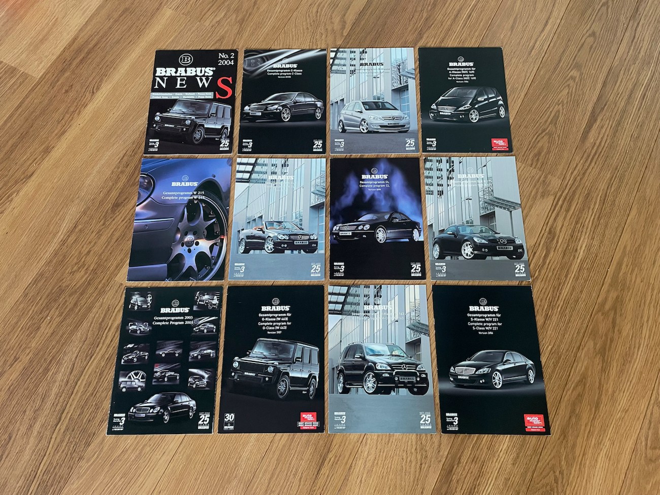 Various BRABUS Tuning Brochures For Sale | The MB Market