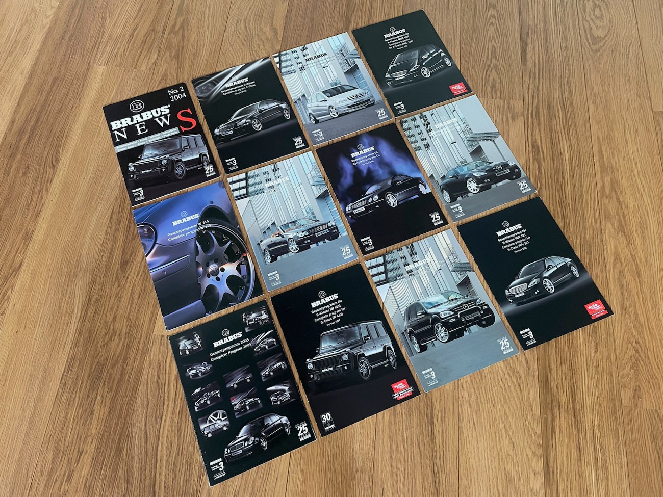 Various BRABUS Tuning Brochures For Sale | The MB Market