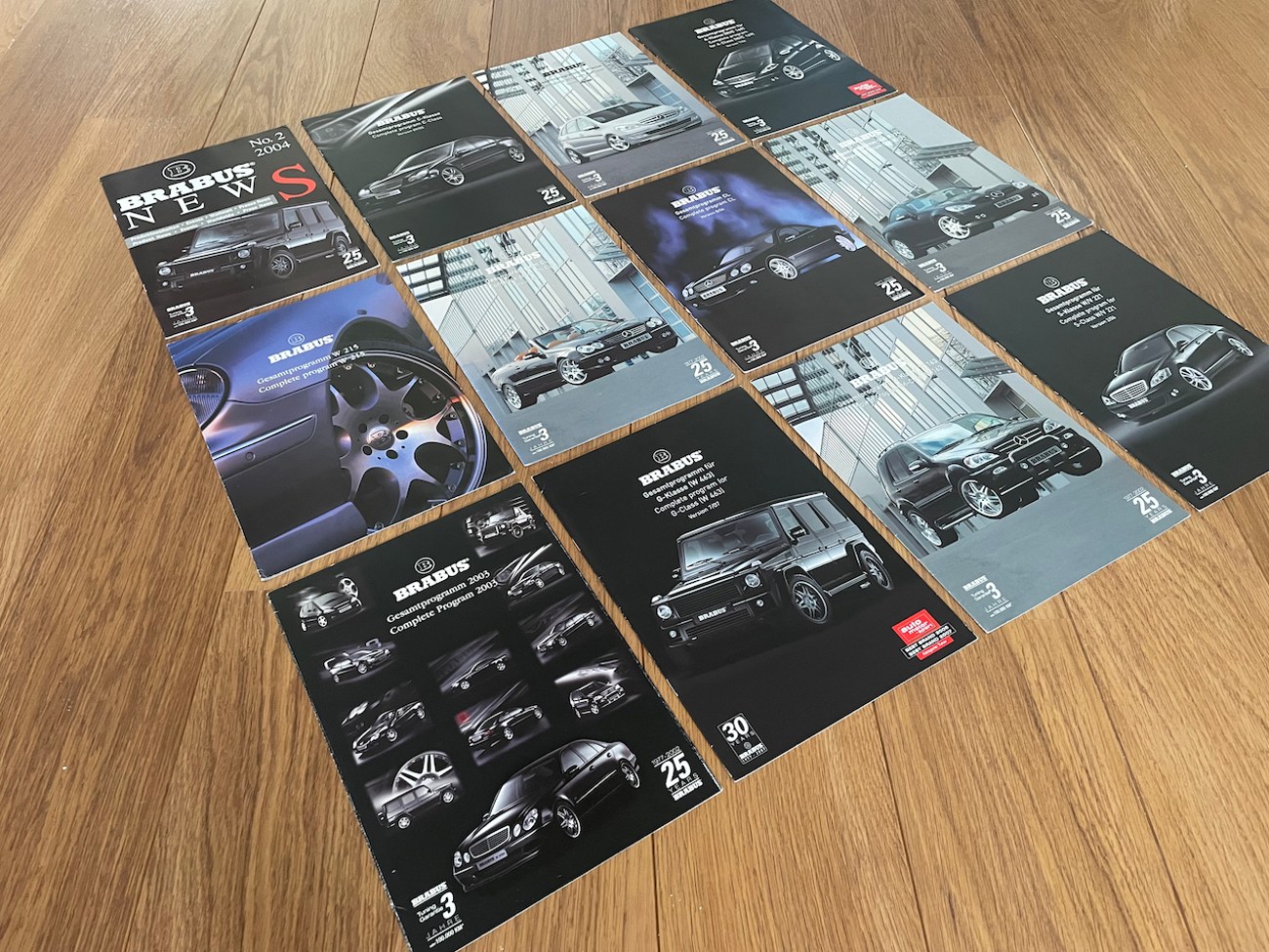 Various BRABUS Tuning Brochures For Sale | The MB Market
