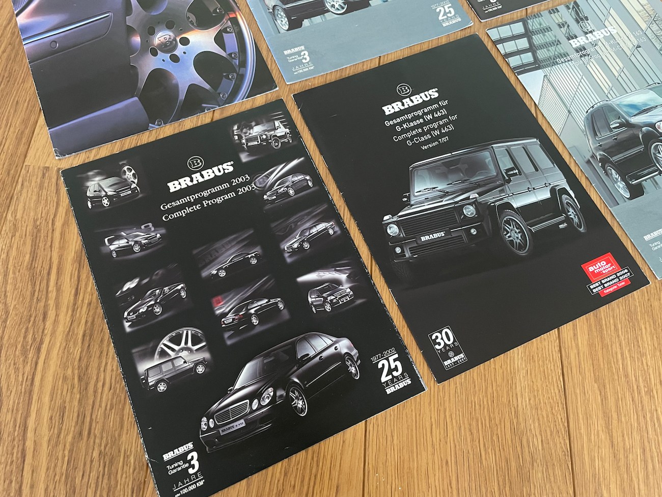 Various BRABUS Tuning Brochures For Sale | The MB Market