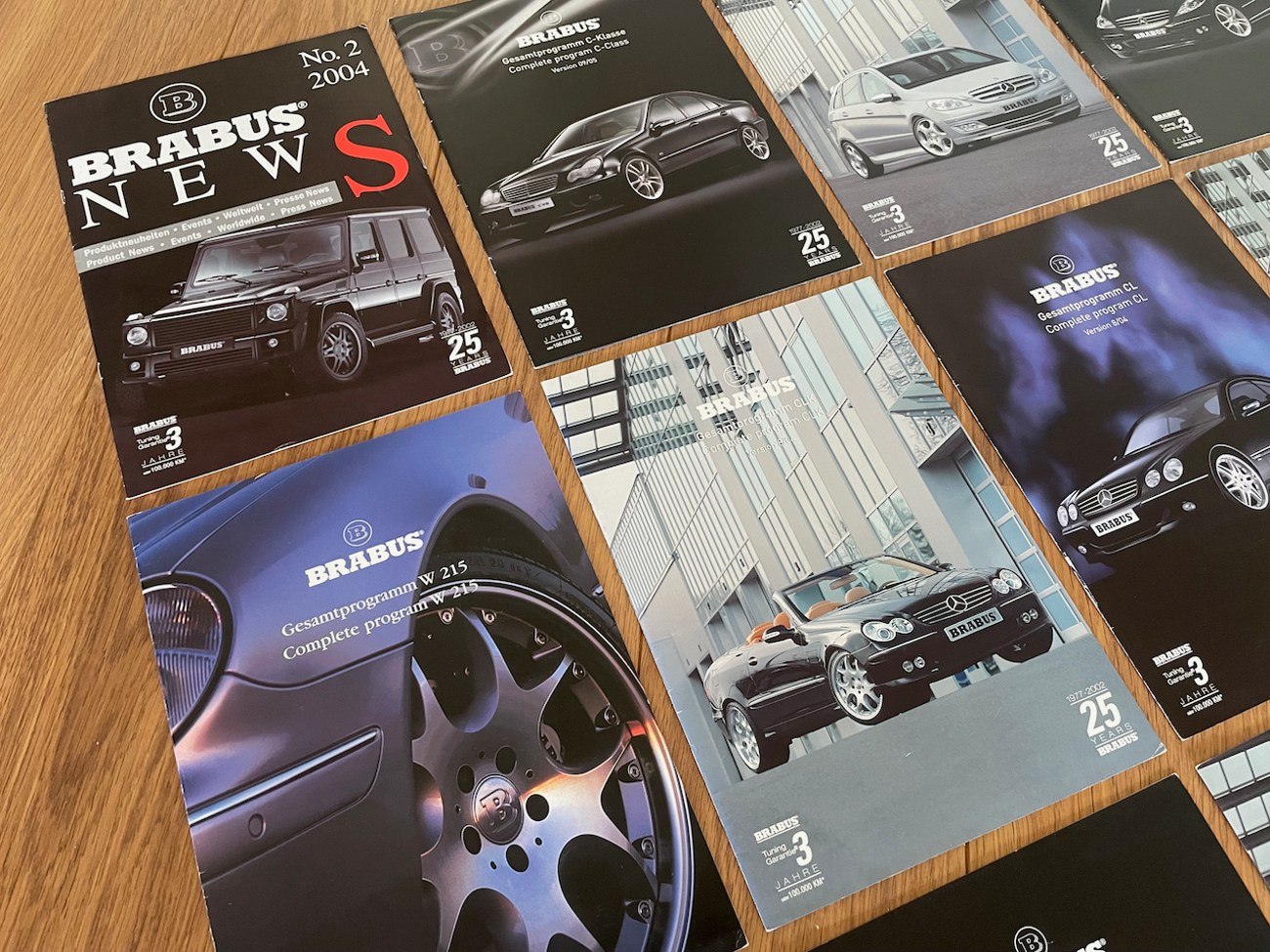 Various BRABUS Tuning Brochures For Sale | The MB Market