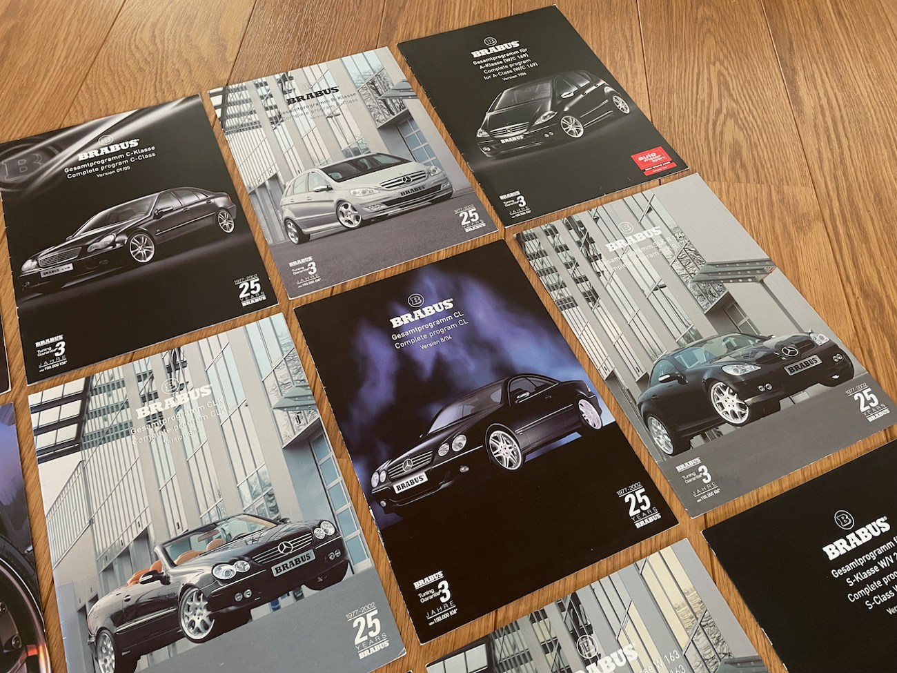 Various BRABUS Tuning Brochures For Sale | The MB Market