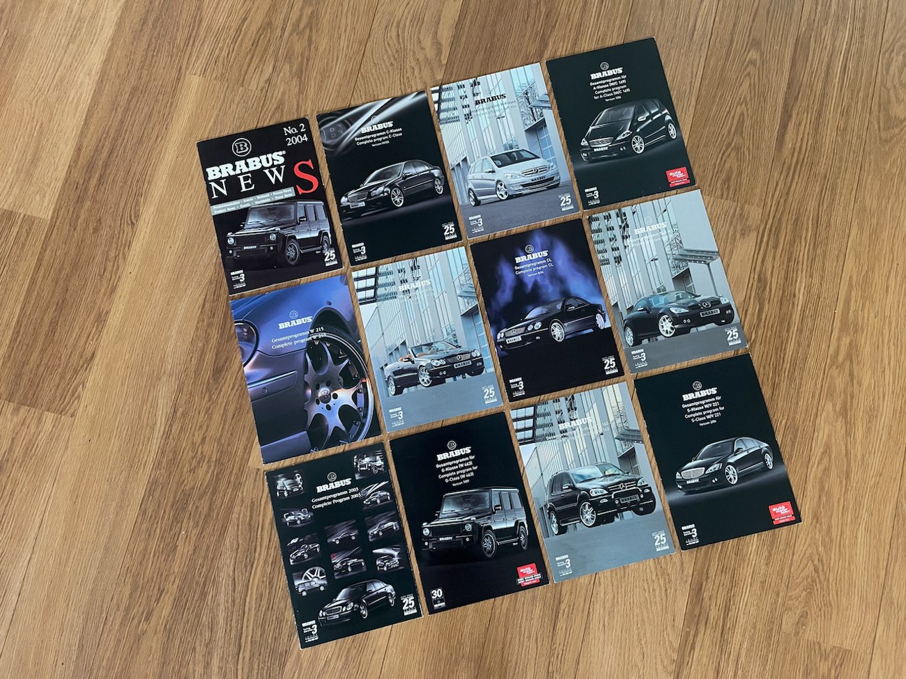 Various BRABUS Tuning Brochures For Sale | The MB Market