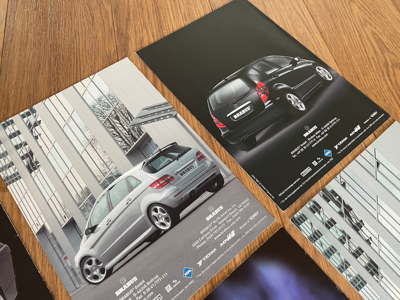 Various BRABUS Tuning Brochures For Sale | The MB Market
