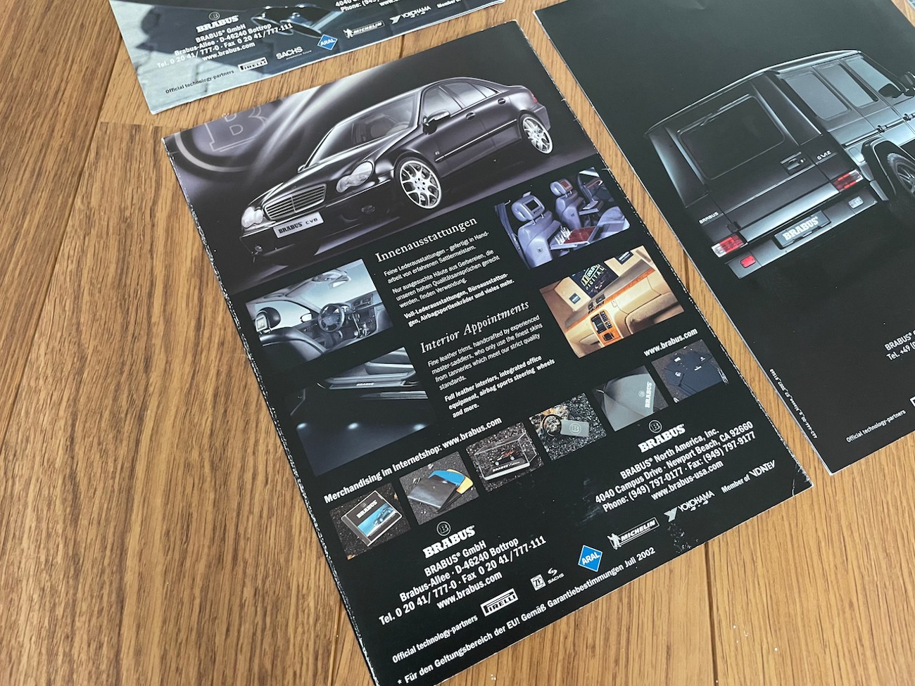 Various BRABUS Tuning Brochures For Sale | The MB Market
