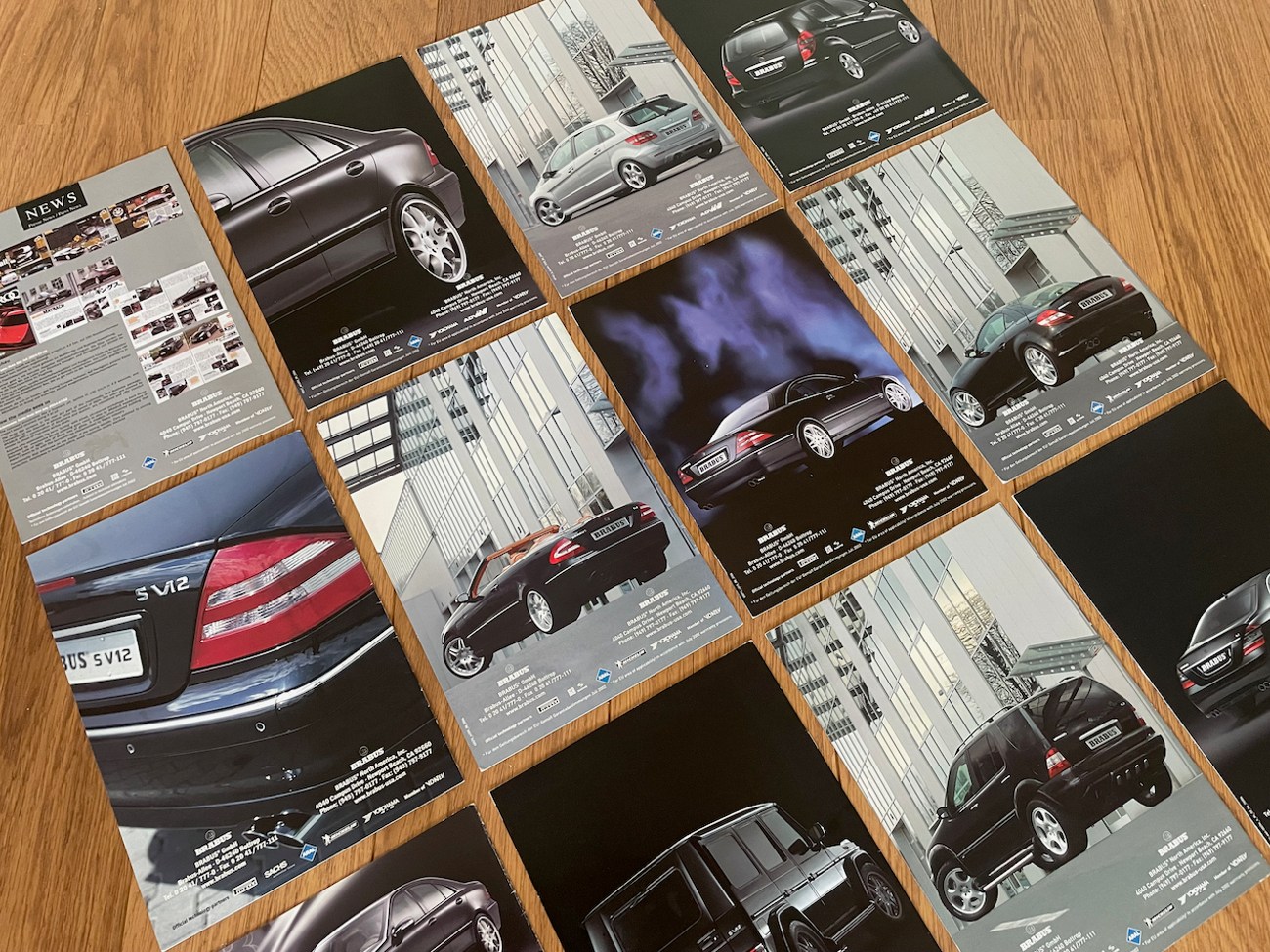 Various BRABUS Tuning Brochures For Sale | The MB Market