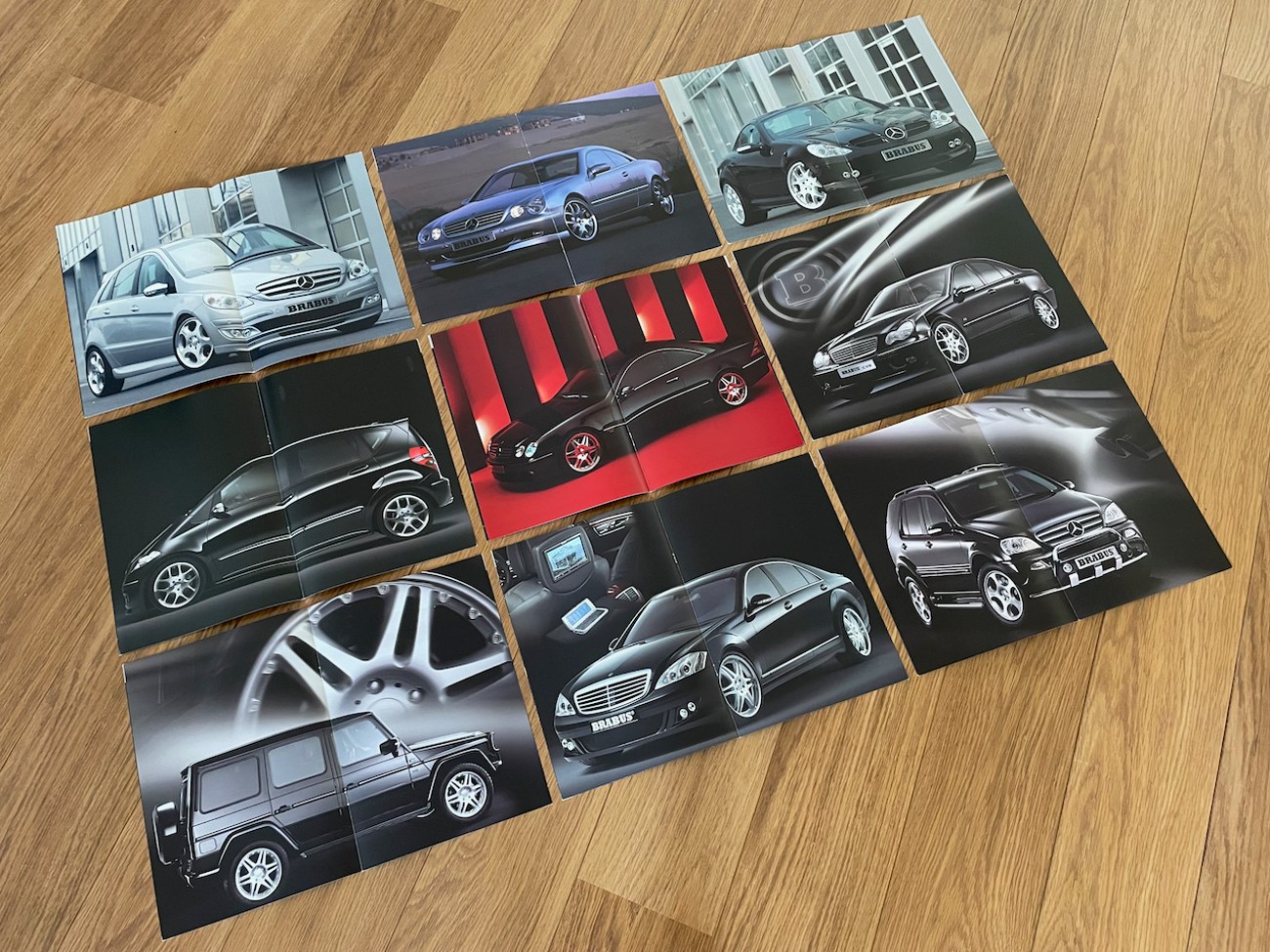 Various BRABUS Tuning Brochures For Sale | The MB Market