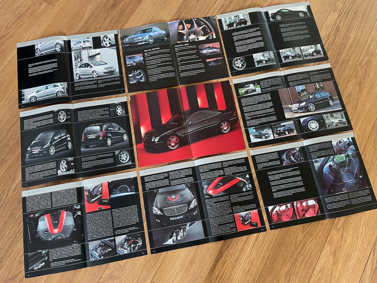 Various BRABUS Tuning Brochures For Sale | The MB Market