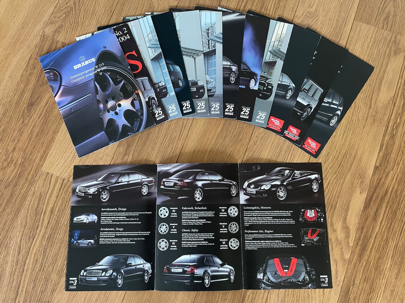 Various BRABUS Tuning Brochures For Sale | The MB Market