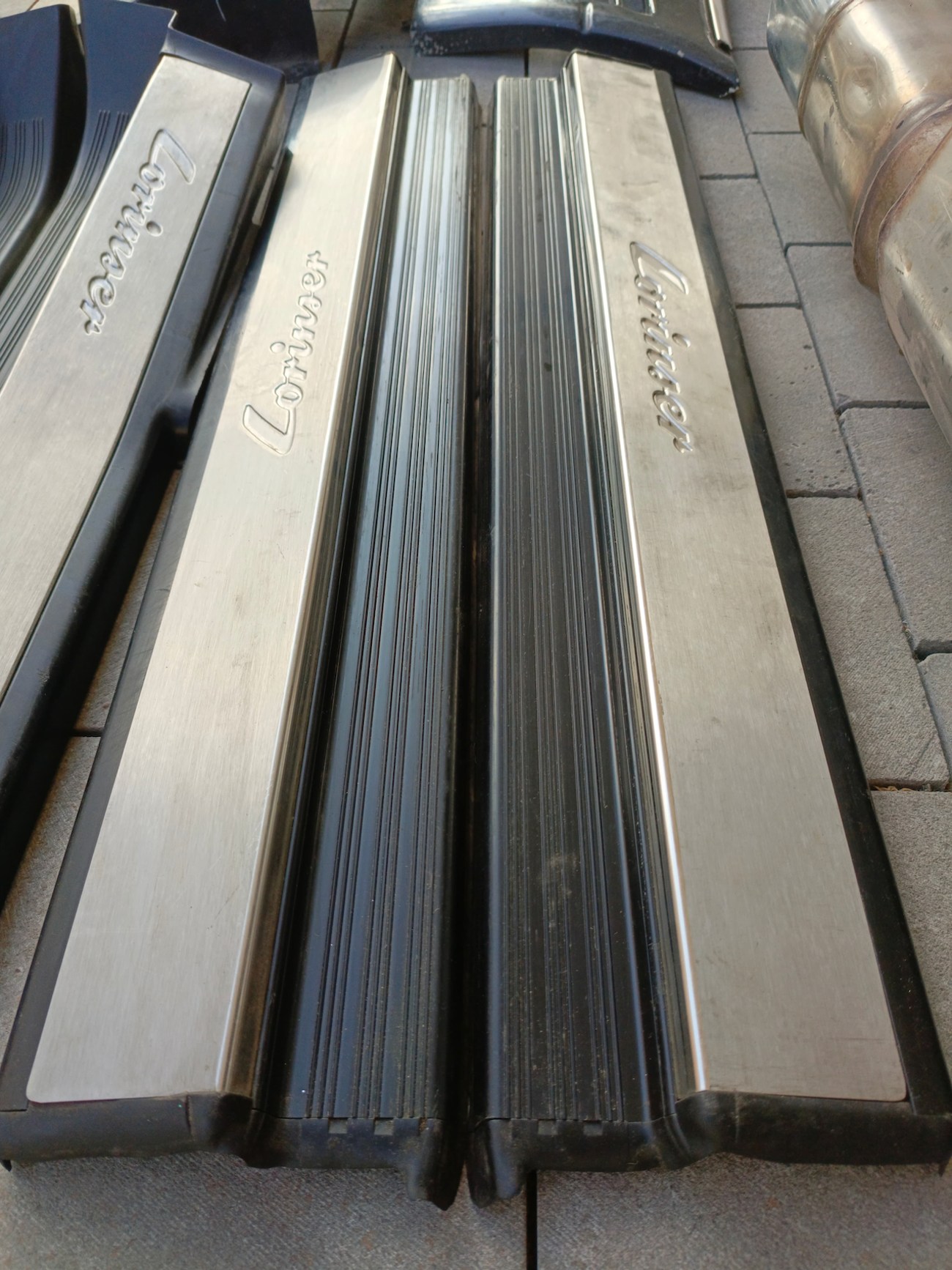 W140 Lorinser Exhaust, Side Vents, and Door Sills For Sale | The MB Market