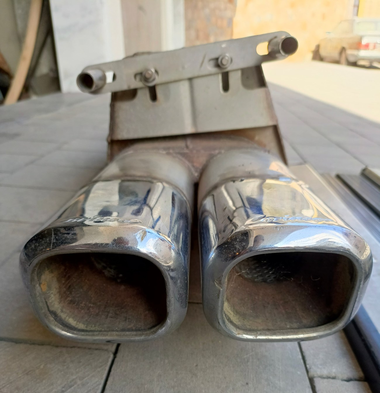 W140 Lorinser Exhaust, Side Vents, and Door Sills For Sale | The MB Market
