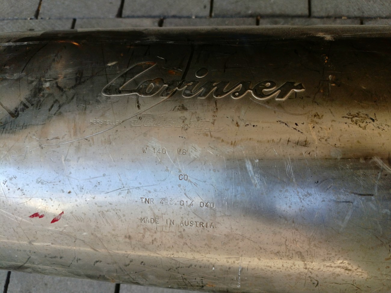 W140 Lorinser Exhaust, Side Vents, and Door Sills For Sale | The MB Market