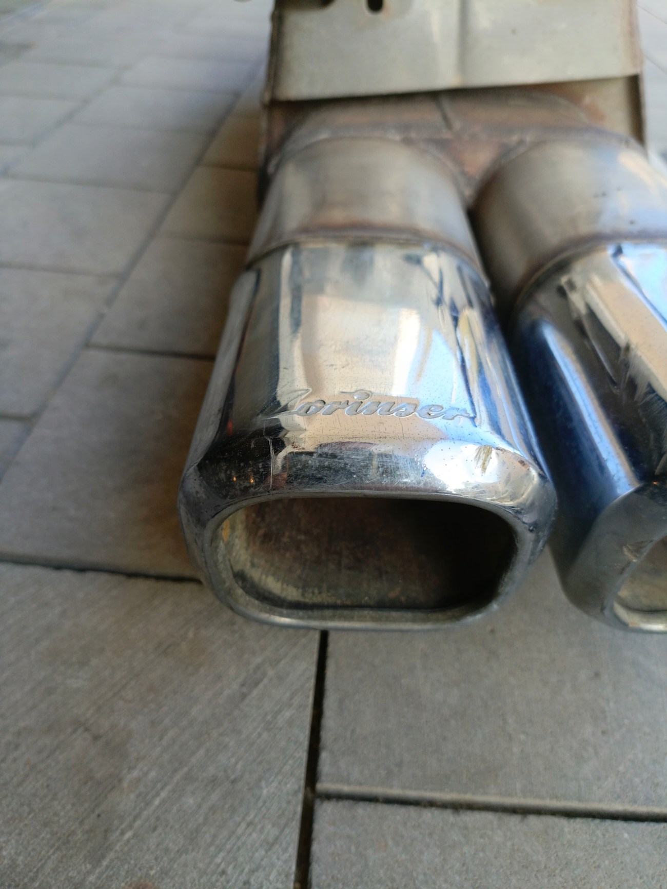 W140 Lorinser Exhaust, Side Vents, and Door Sills For Sale | The MB Market