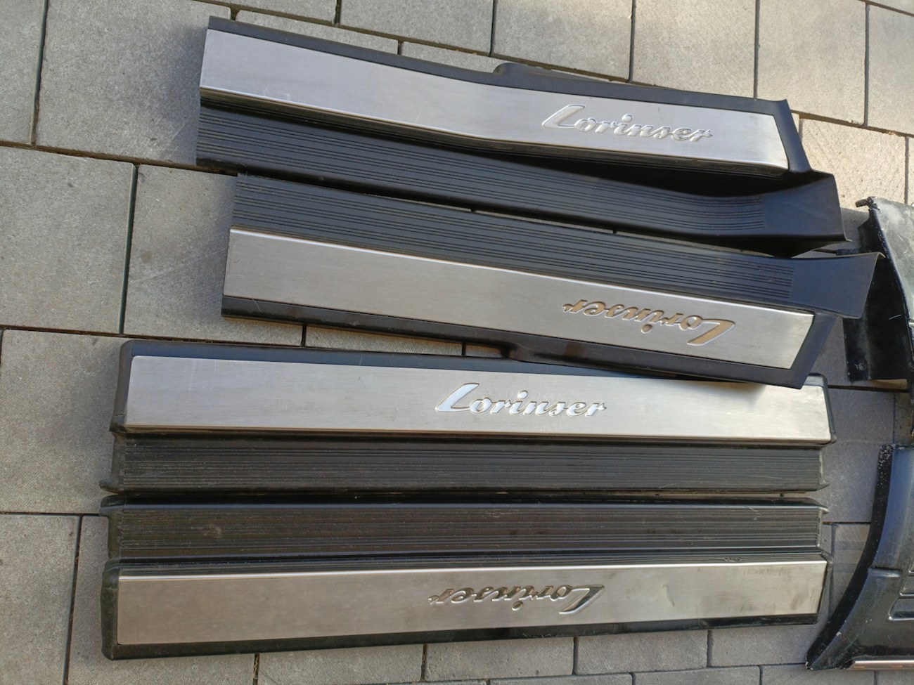 W140 Lorinser Exhaust, Side Vents, and Door Sills For Sale | The MB Market