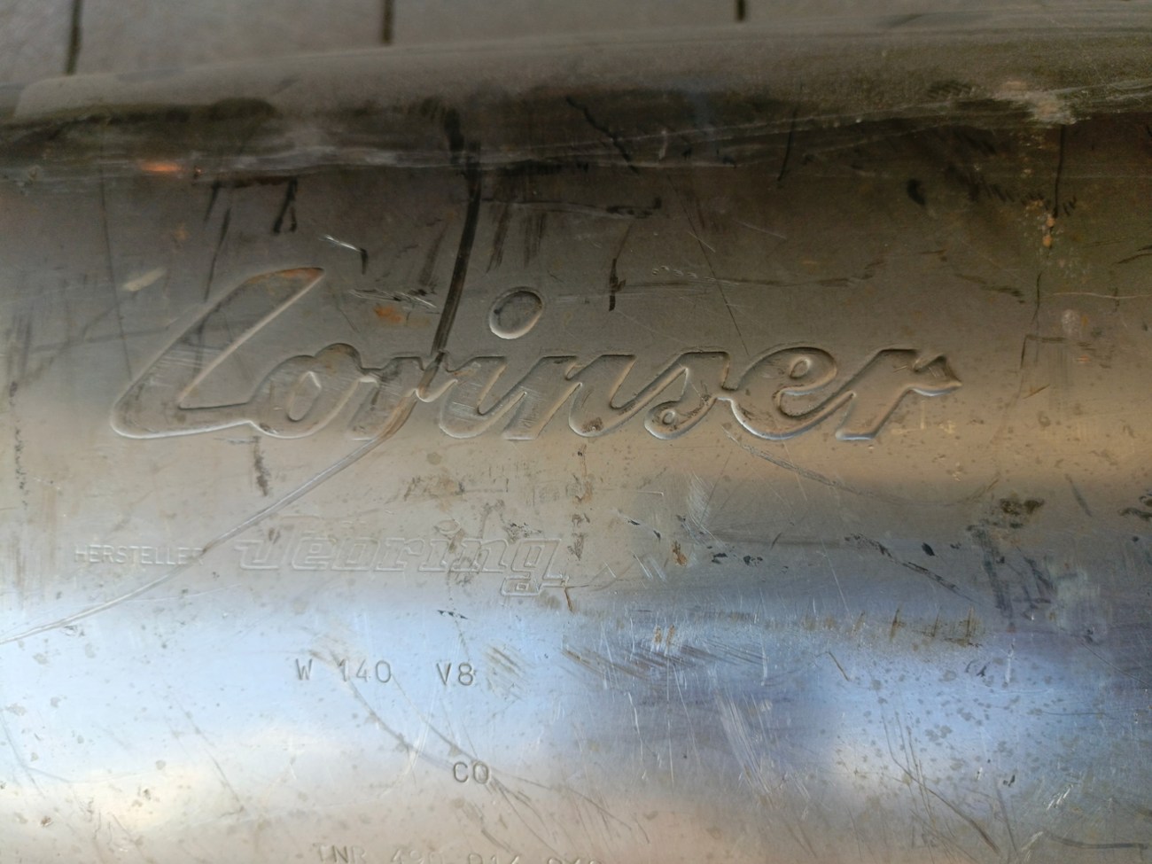 W140 Lorinser Exhaust, Side Vents, and Door Sills For Sale | The MB Market