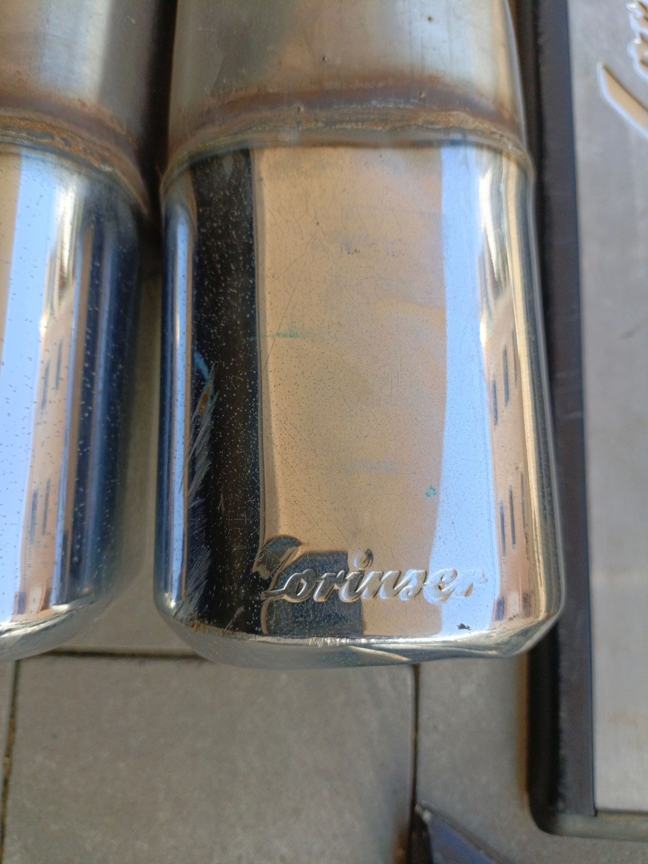 W140 Lorinser Exhaust, Side Vents, and Door Sills For Sale | The MB Market