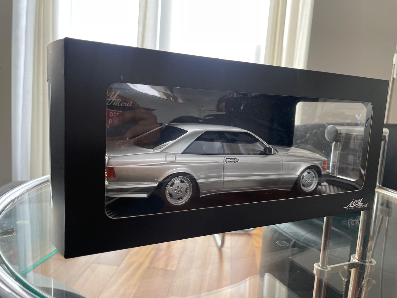 #34/66 Ivy Merit Mercedes-Benz 560SEC 6.0 AMG Widebody 1:18 Model For ...