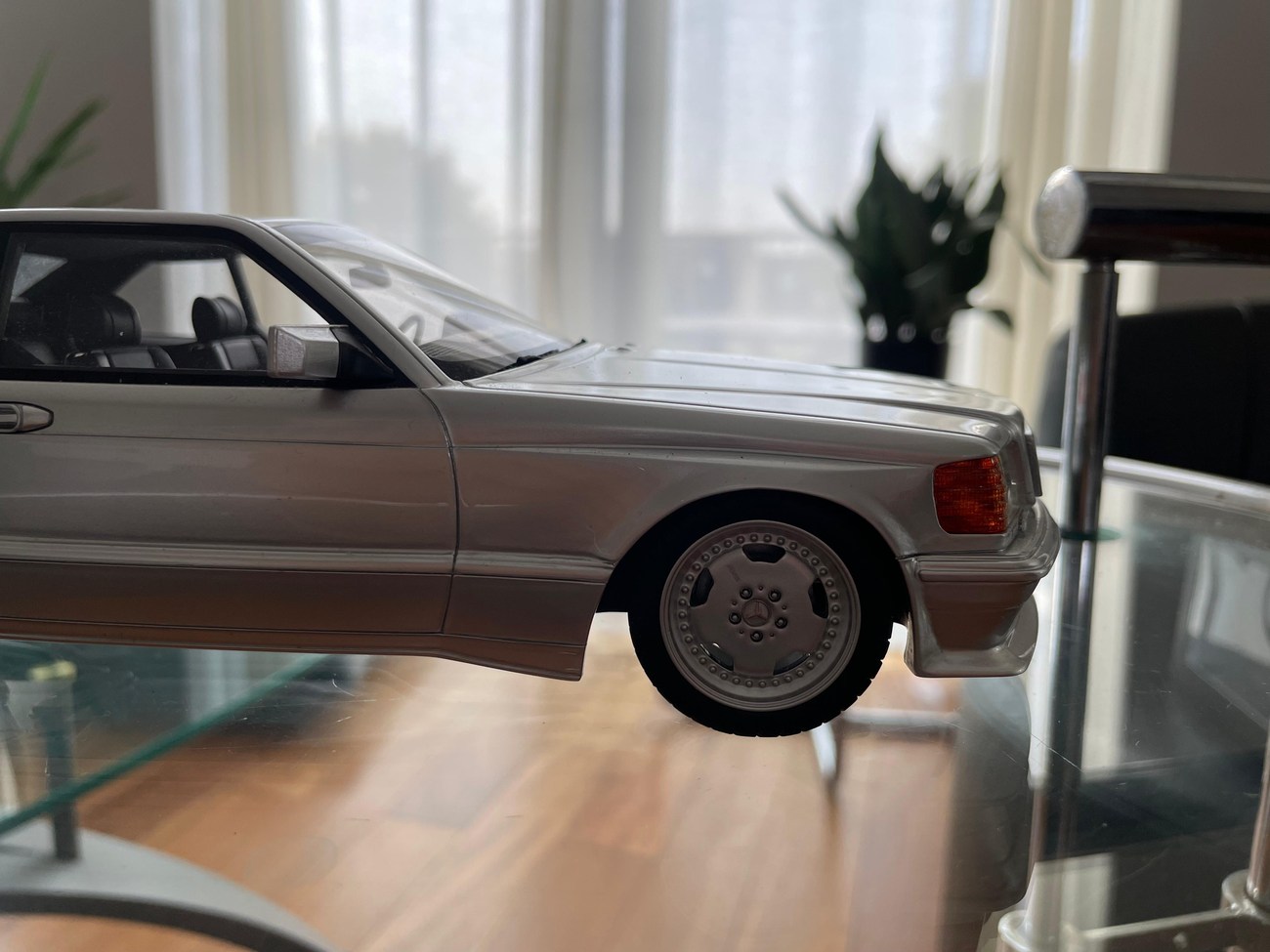 #34/66 Ivy Merit Mercedes-Benz 560SEC 6.0 AMG Widebody 1:18 Model For ...