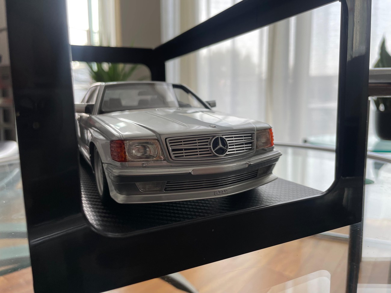 #34/66 Ivy Merit Mercedes-Benz 560SEC 6.0 AMG Widebody 1:18 Model For ...