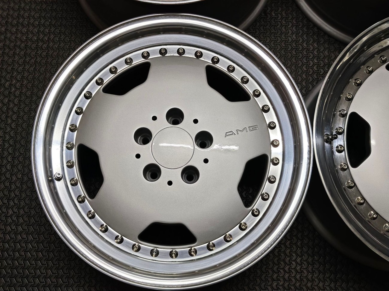 Staggered 3-piece 17" AMG Aero III Wheels by O.Z. Racing For Sale | The ...