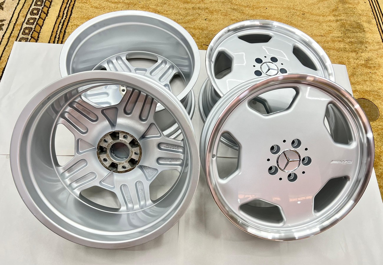 Staggered 19" AMG Aero II Monoblock Wheels for W140 For Sale | The MB ...