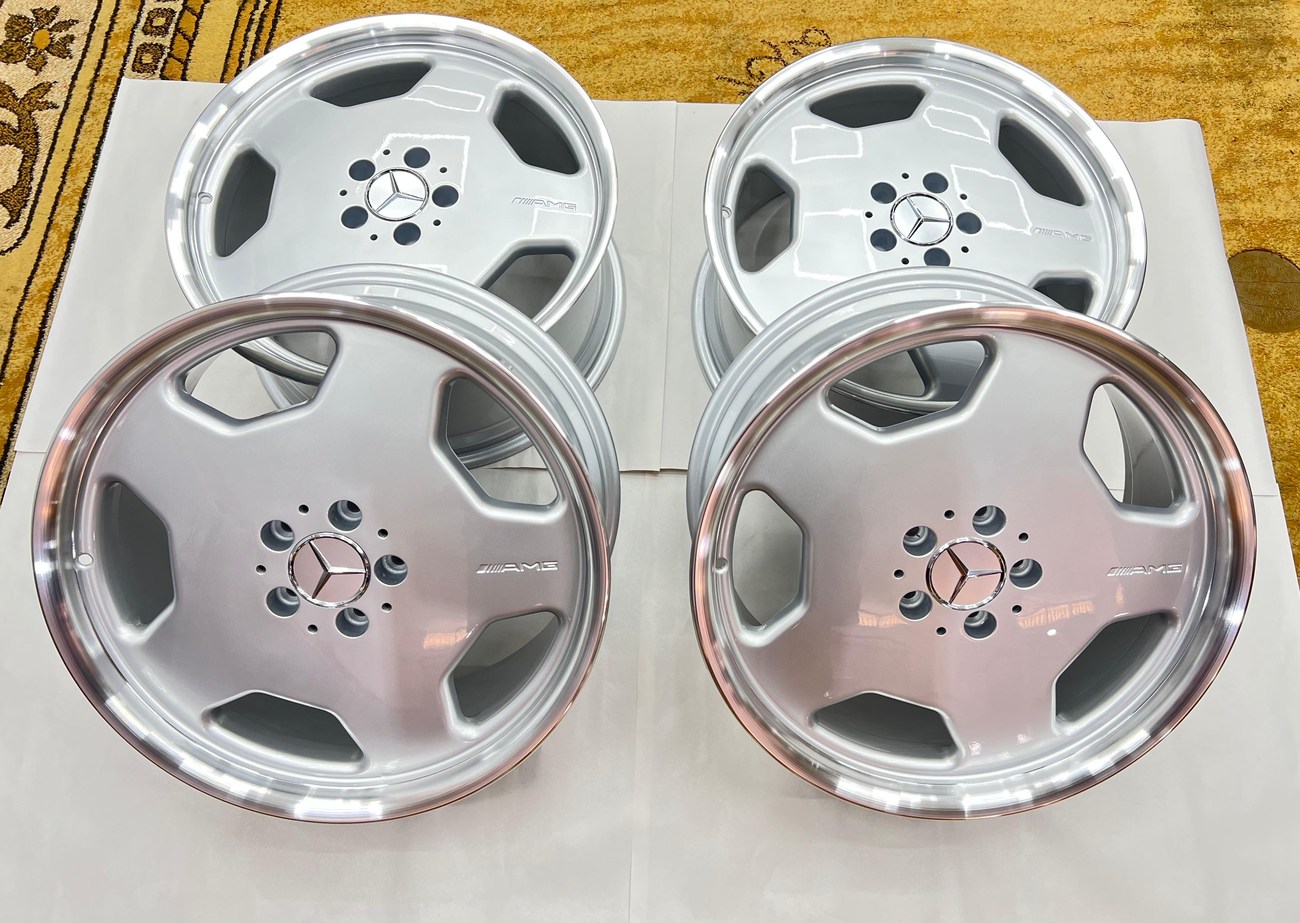 Staggered 19" AMG Aero II Monoblock Wheels for W140 For Sale | The MB ...