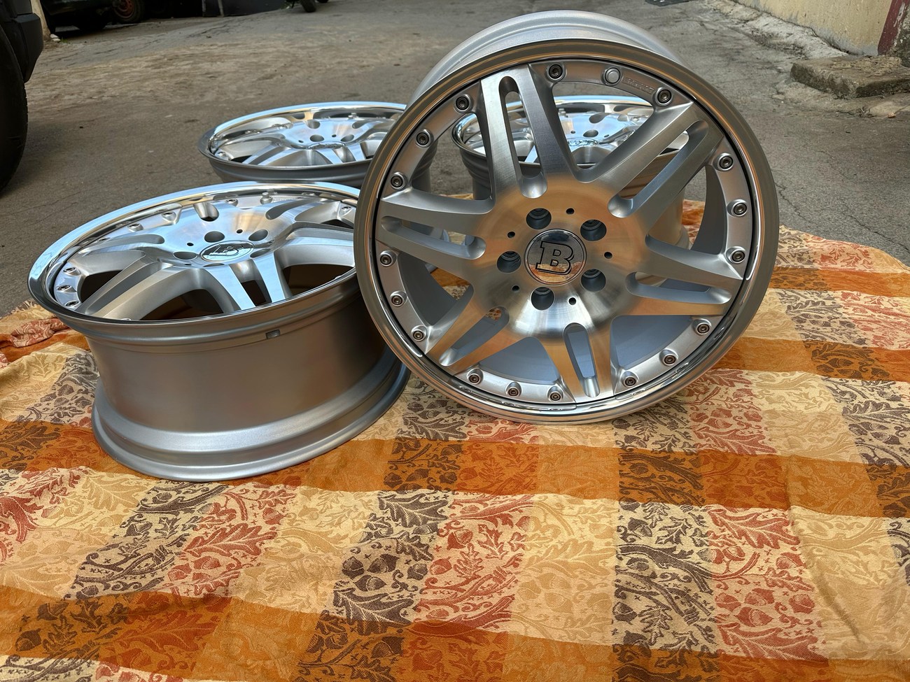 Authentic Staggered 18" BRABUS Monoblock VI Wheels For Sale | The MB Market