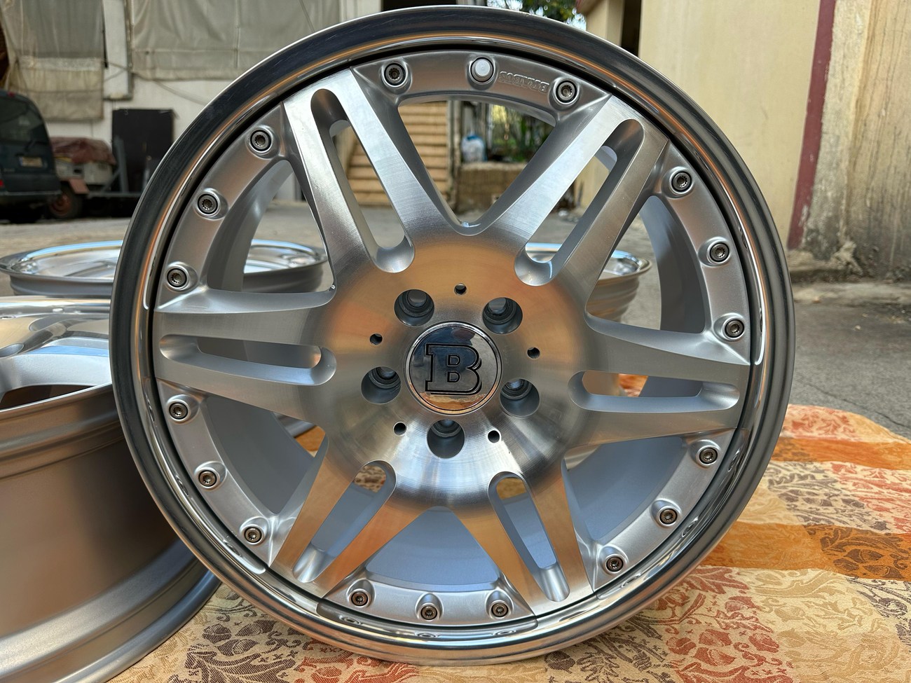 Authentic Staggered 18" BRABUS Monoblock VI Wheels For Sale | The MB Market