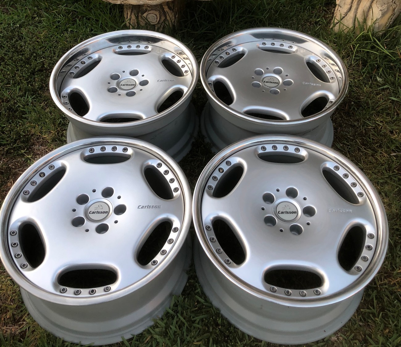 2-Piece 18" Carlsson 2/6 Wheels by OZ Racing For Sale | The MB Market