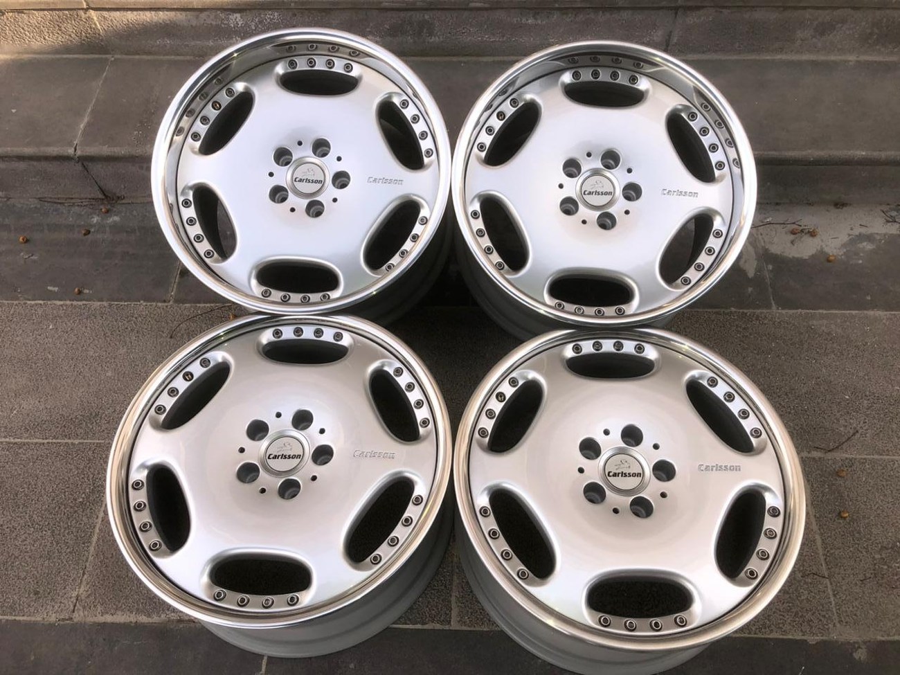 2-Piece 18" Carlsson 2/6 Wheels by OZ Racing For Sale | The MB Market