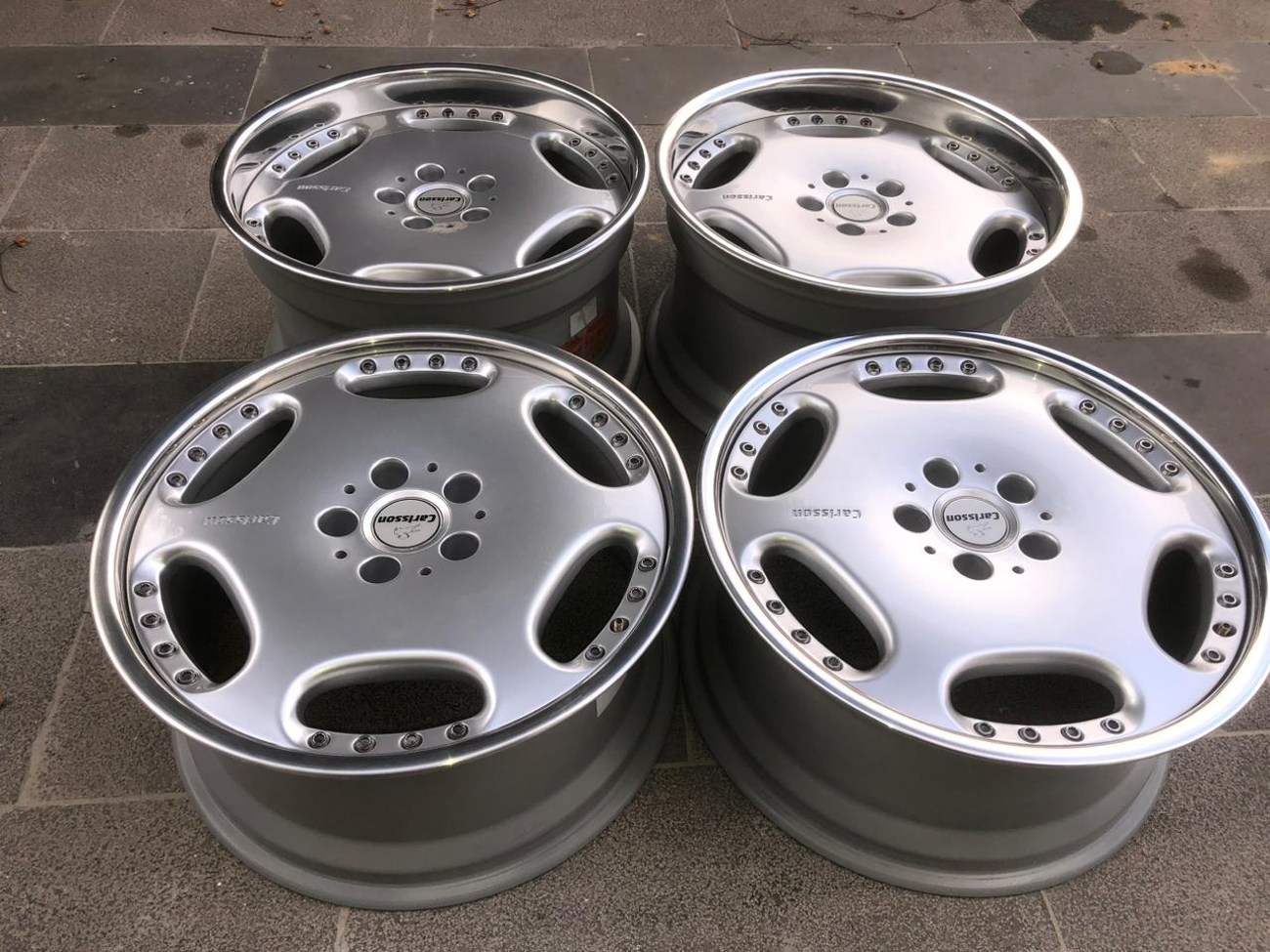 2-Piece 18" Carlsson 2/6 Wheels by OZ Racing For Sale | The MB Market