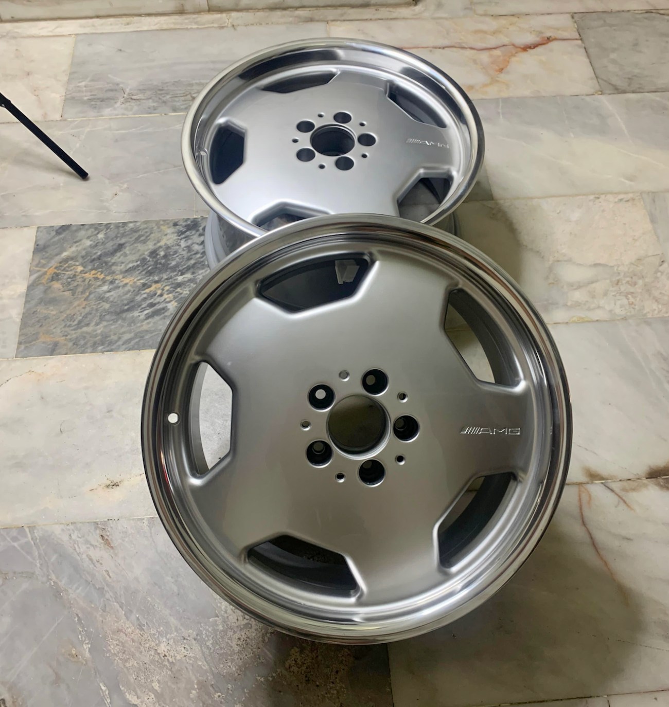 Staggered 18" AMG Aero II Monoblock Wheels for W210/R129 For Sale | The ...