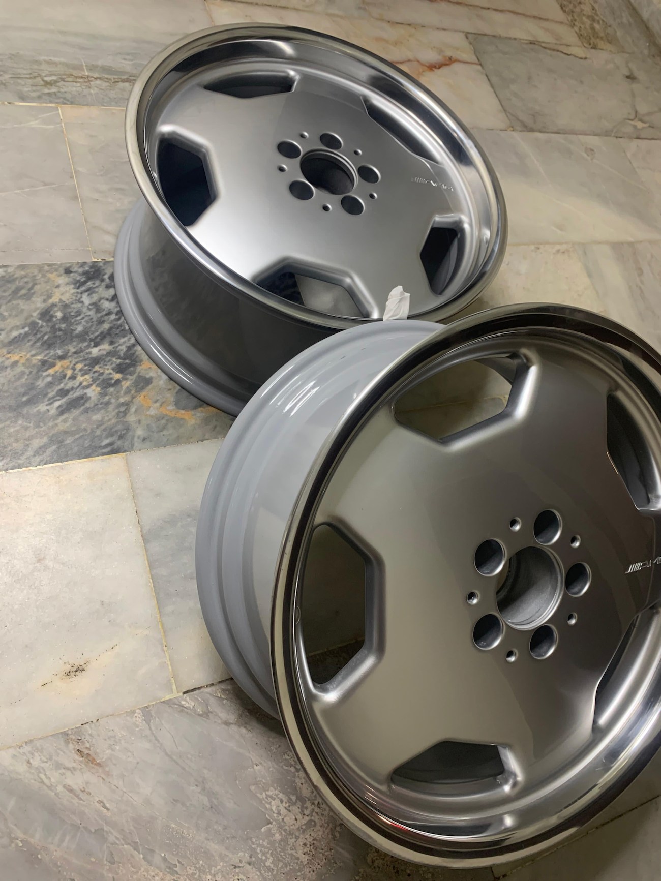 Staggered 18" AMG Aero II Monoblock Wheels for W210/R129 For Sale | The ...